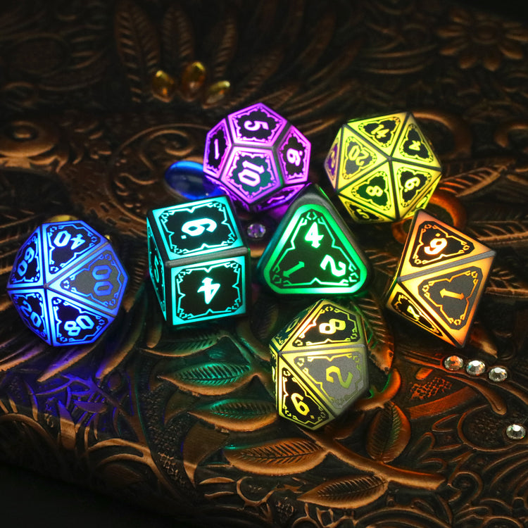D&D Dice Sets for Dungeons and Dragons Role Playing Dice-DICEDNDSET